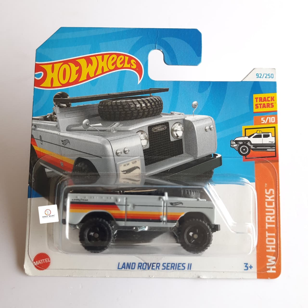 Land Rover Series II - Hot Wheels Short card – Bonzo Bears